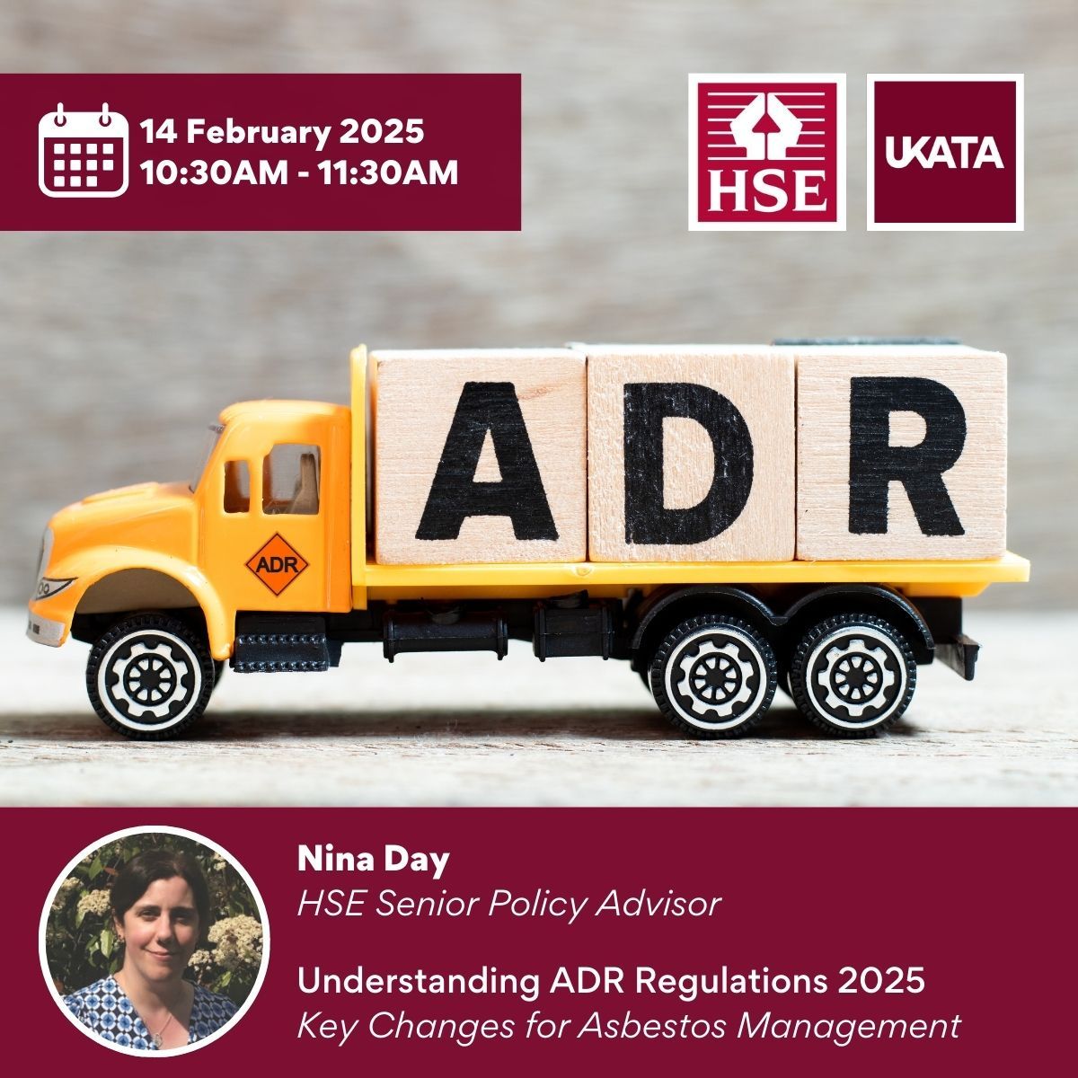 ADR Regulations 2025: Key Changes for Asbestos Management – Free Webinar with HSE - UKATA