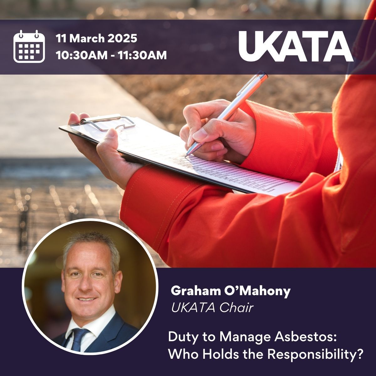 Asbestos Management: Upcoming Webinar and Training Courses Duty to ...