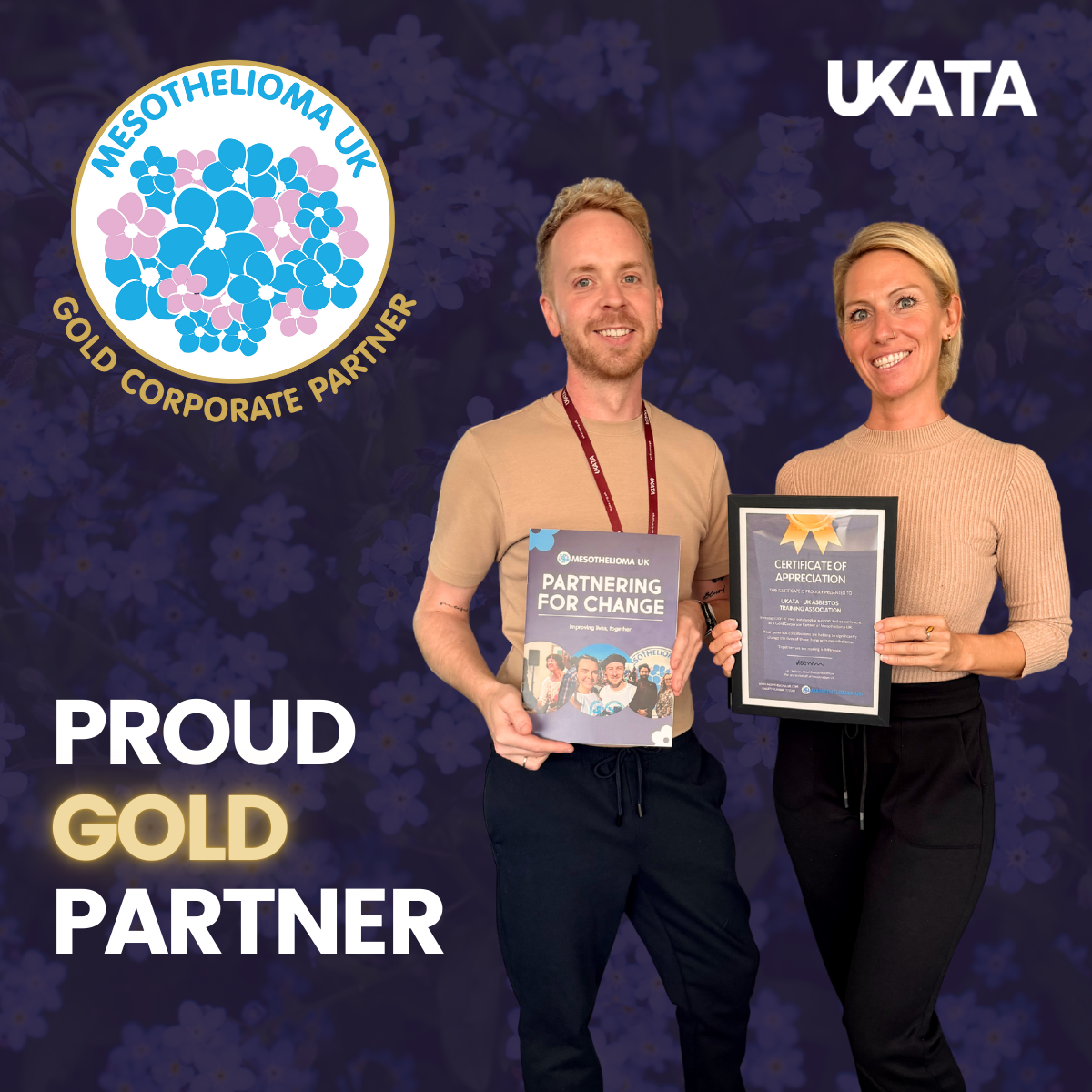 UKATA Becomes Gold Corporate Partner of Mesothelioma UK - UKATA